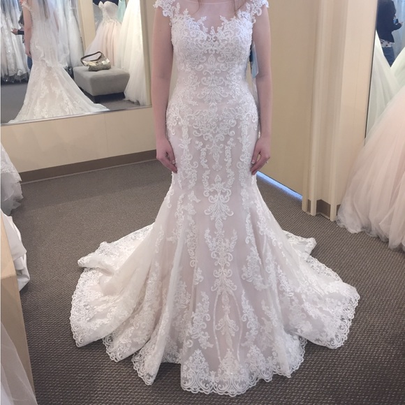 Maggie Sottero | Dresses | Maggie Sottero Blush Wedding Dresh | Poshmark